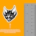Bat Sticker, Gothic Art, Halloween Decor, Spooky Illustration - Etsy