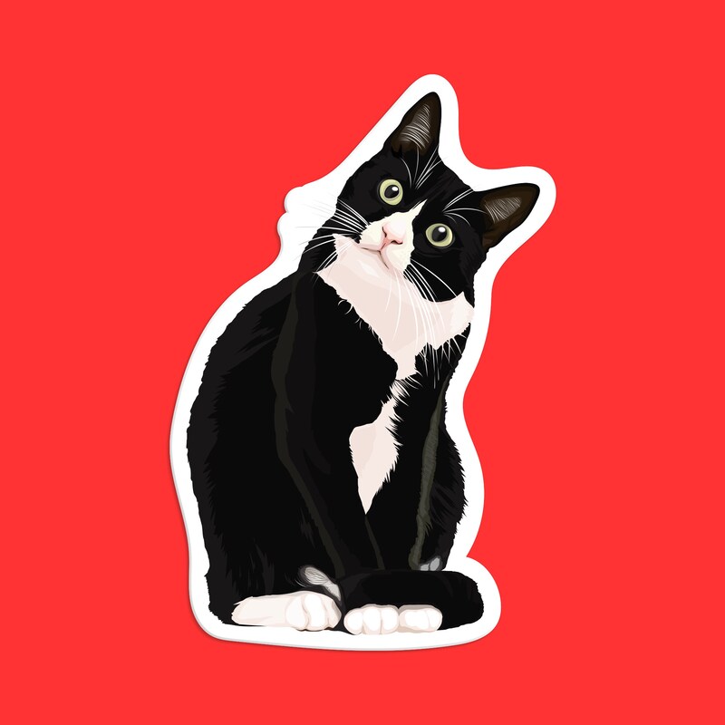 Cat Stickers - Etsy