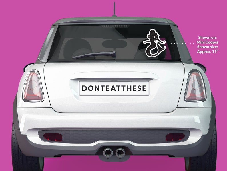 Cosmic Mermaid Sticker Celestial Fantasy Vinyl Decal - Etsy