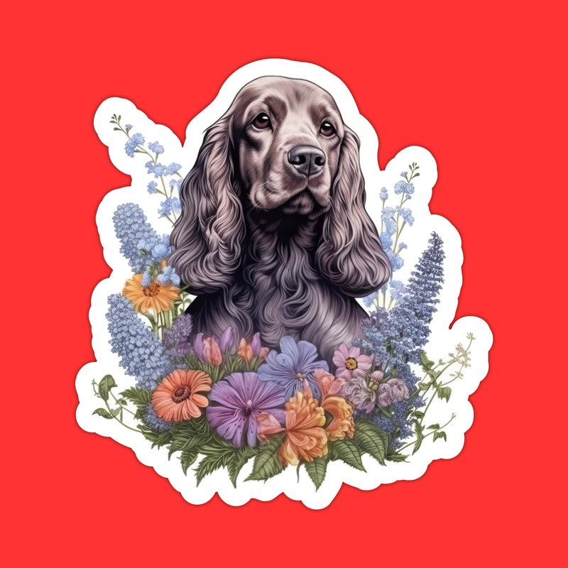 Cocker Spaniel Decal - Etsy