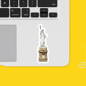 Statue of Liberty Sticker, American Monument, New York Souvenir, Travel ...
