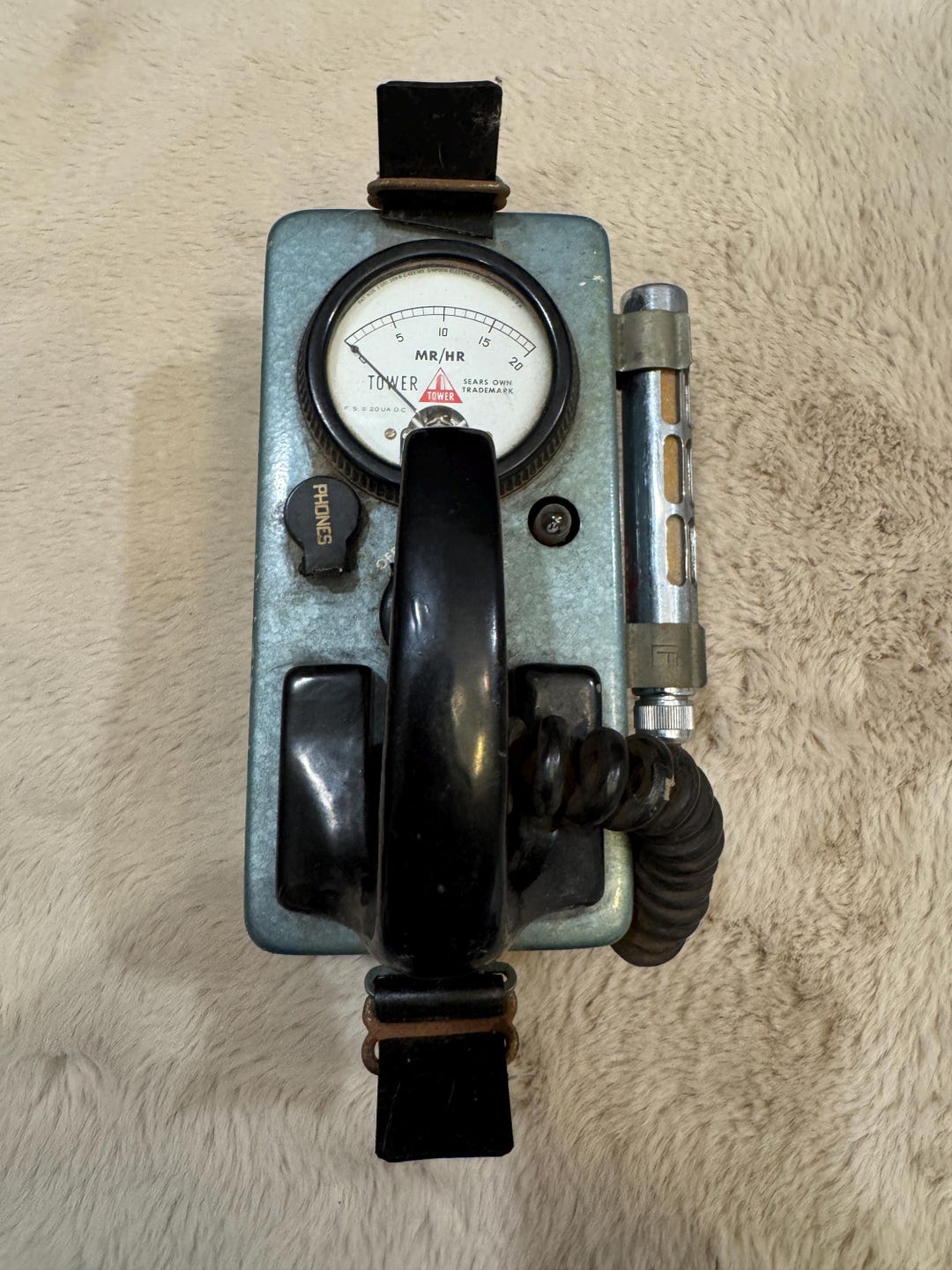 Vintage Sears Tower Model 6157 GM Meter (ca. 1954-1960) Geiger Counter ...