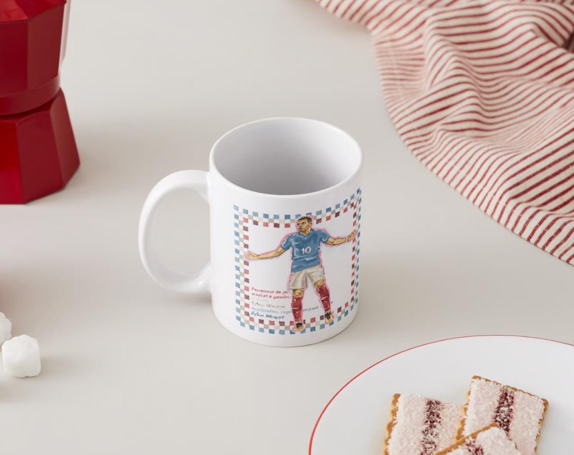 Kylian Mbappé Print, Mbappe Poster, Gift, Football Present, Real Madrid ...