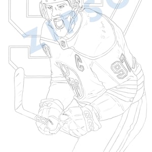 Connor Mcdavid Coloring Printables, Pages, Poster, Toronto Maple Leafs ...