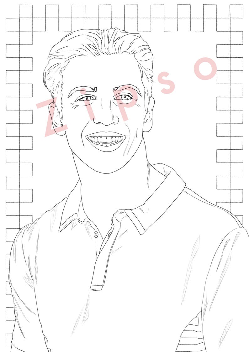 Liam Lawson Coloring Printables, Poster, Paged, Red Bull Poster ...