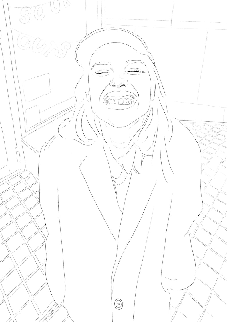 Olivia Rodrigo Coloring Printables, Olivia Rodrigo Poster, Guts, Guts ...