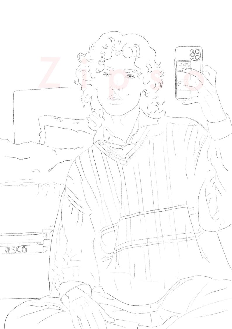 Conan Gray Coloring Printables, Conan Gray Poster, Superache, Kid Krow ...