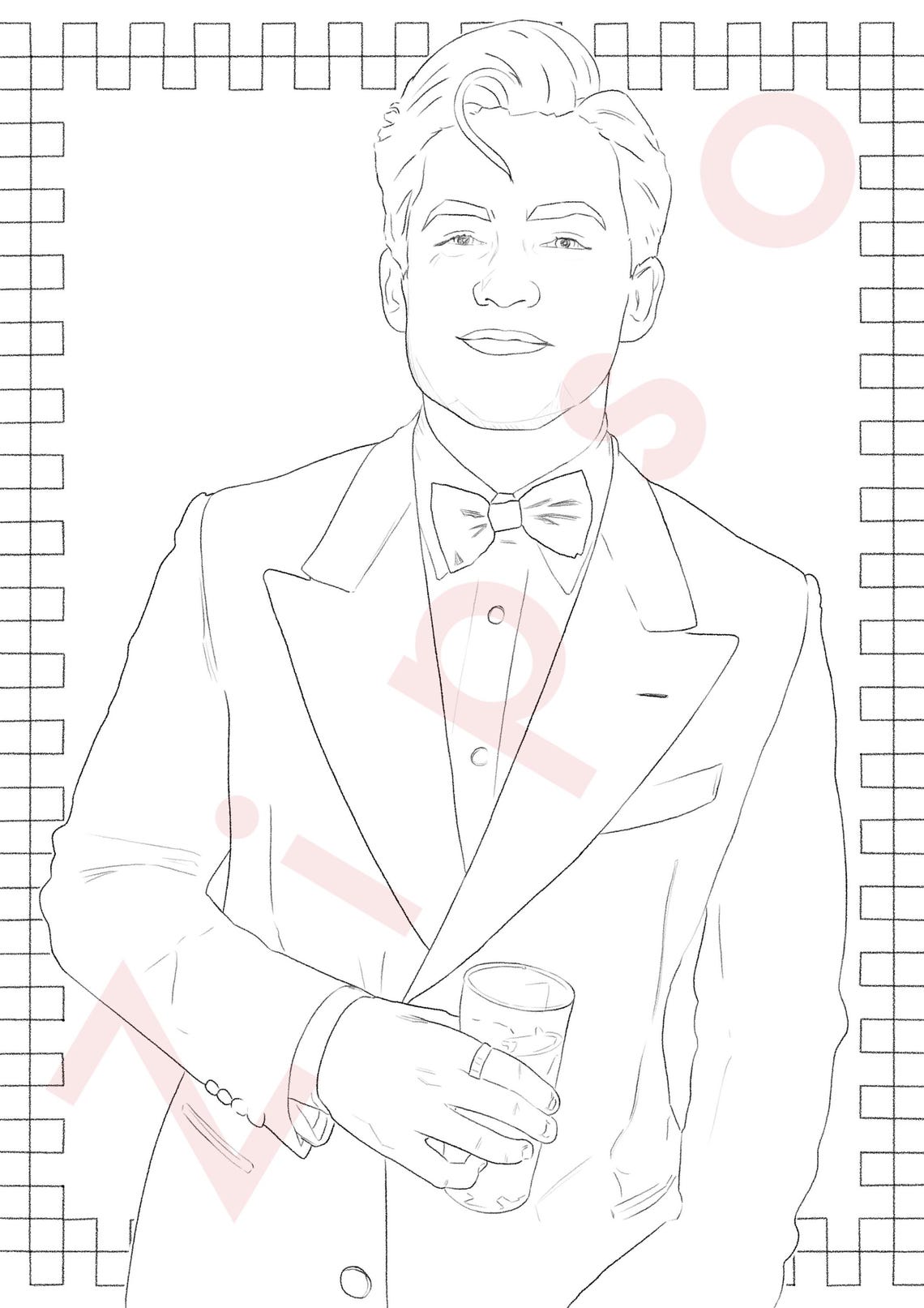 Kit Connor Coloring Printables, Pages, Poster, Nick Nelson ...