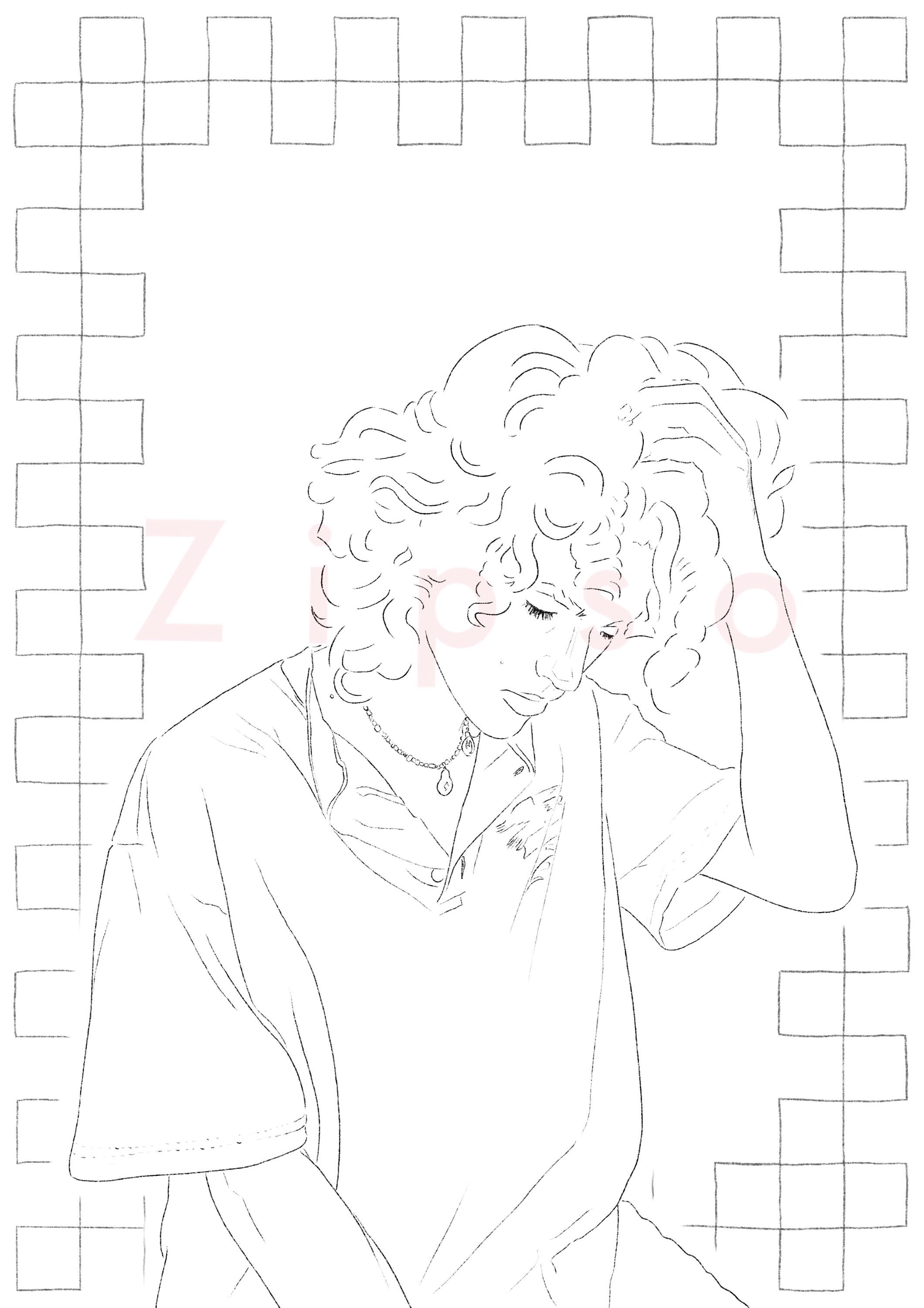 Conan Gray Coloring Printables, Conan Gray Poster, Superache, Kid Krow ...