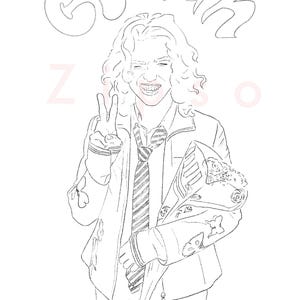 Conan Gray Coloring Printables, Conan Gray Poster, Superache, Kid Krow ...