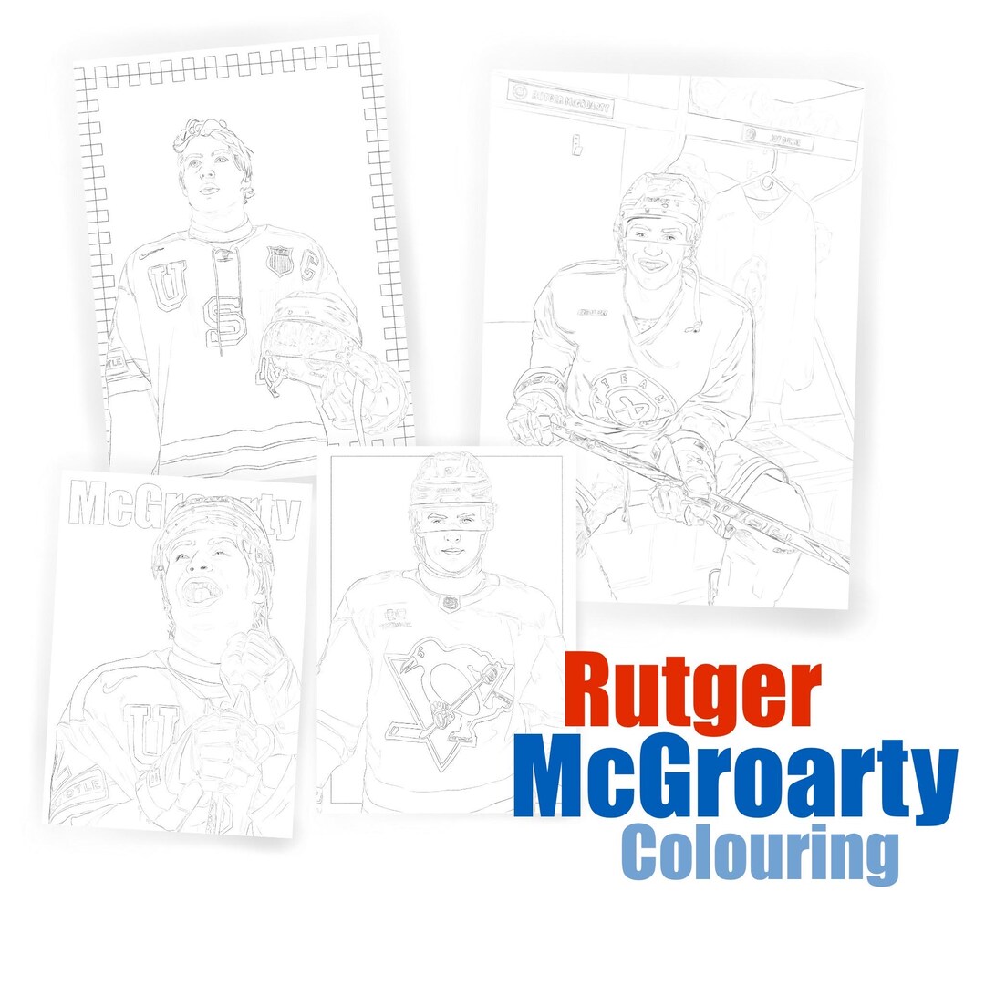 Rutger Mcgroarty Coloring Printables, Pages, Watercolour, Colouring ...