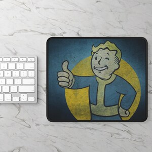 Fallout Desk Mat, Funny Gaming Mouse Mat, Keyboard Laptop Gaming Desk ...
