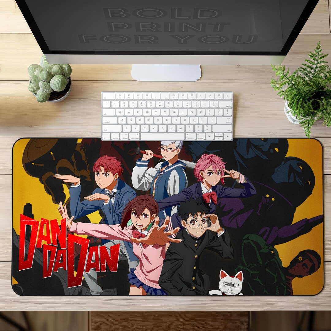 Anime Dandadan Desk Mat, Gaming Mouse Mat, Keyboard Laptop Gaming Desk ...