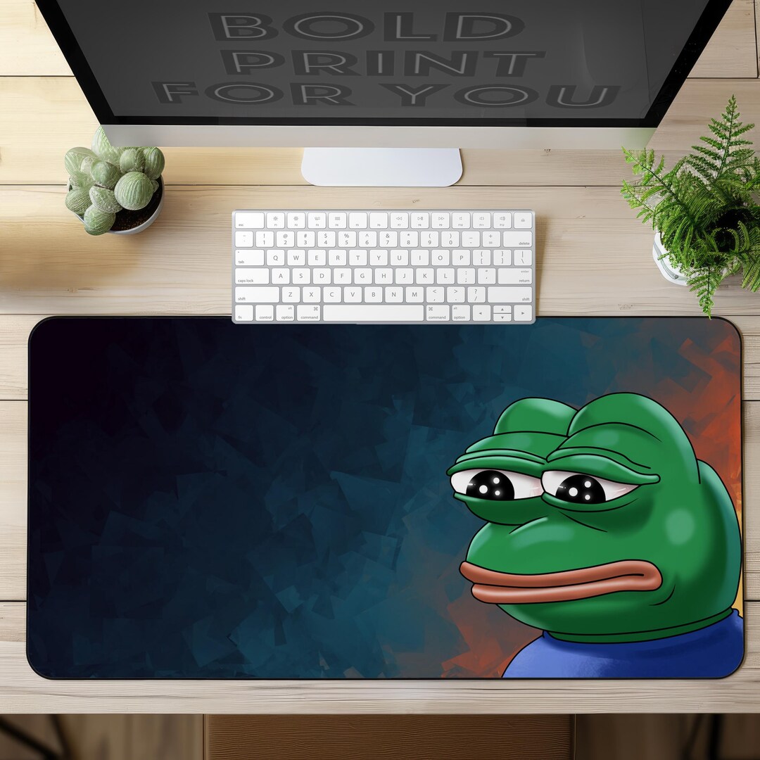 Pepe Meme Mouse Pad, Fanny Gaming Mouse Mat, Keyboard Laptop Gaming ...