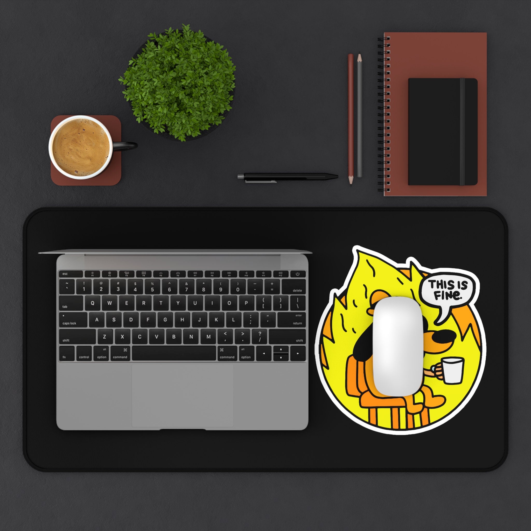 This is Fine Desk Mat, Fanny Gaming Mouse Mat, Keyboard Laptop Gaming ...