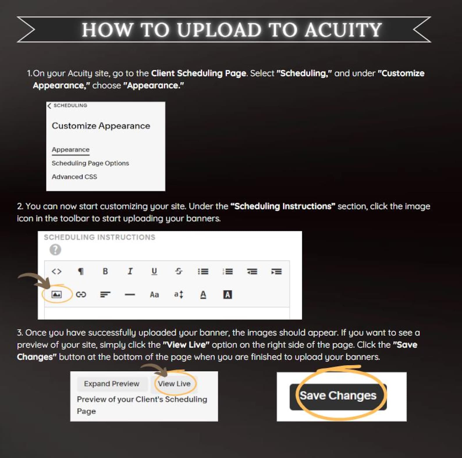 Barber Shop Acuity Scheduling Template: DIY Booking Site (canva ...