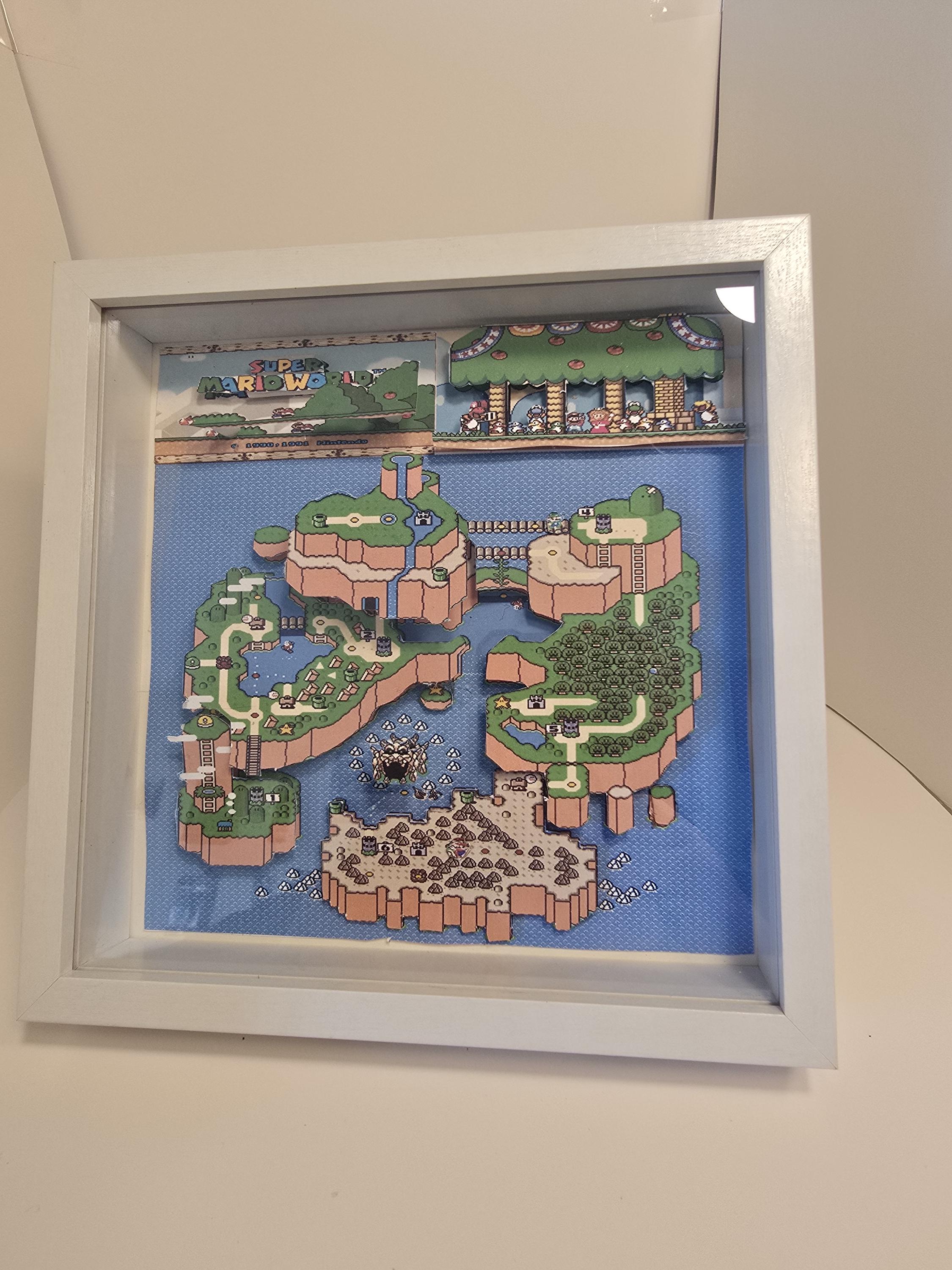 Super Mario Shadow Box. - Etsy