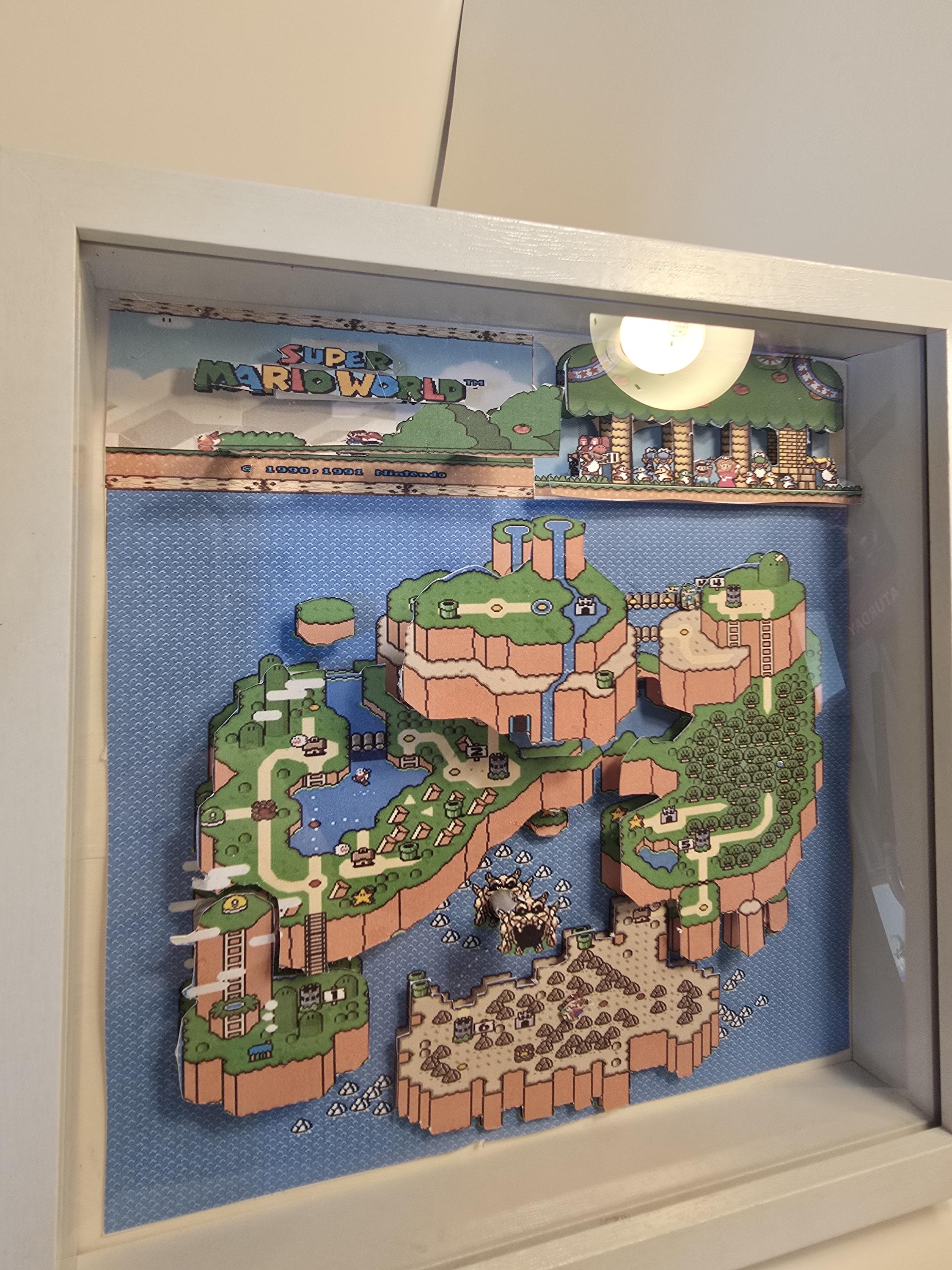 Super Mario Shadow Box. - Etsy