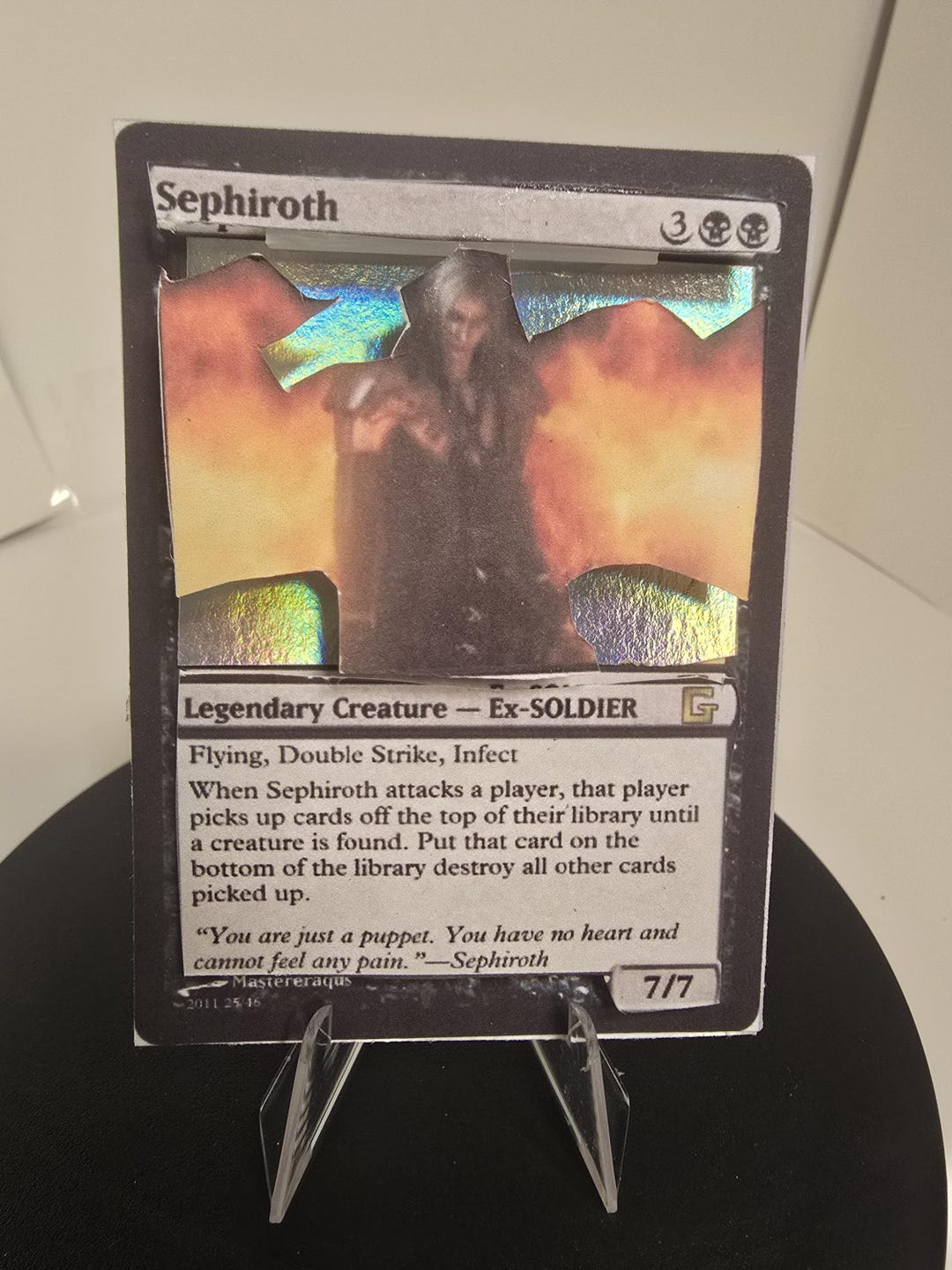 Final Fantasy Sephiroth Magic Card Pop. - Etsy