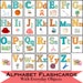 Alphabet Flashcards Featuring Everyday Objects A to Z Printables Kids ...