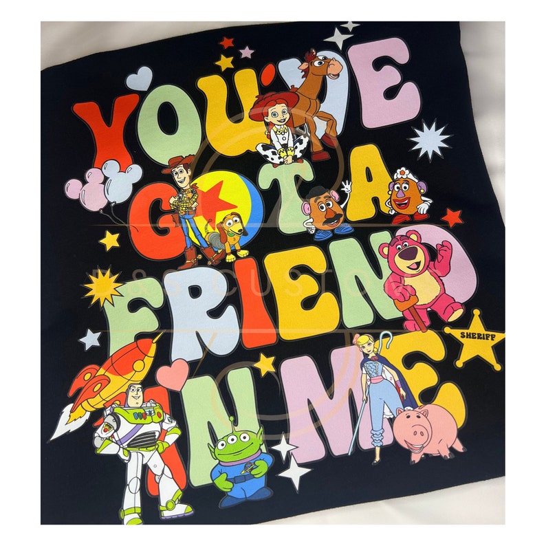 Toy Story You've Got a Friend in Me T-shirt - Etsy