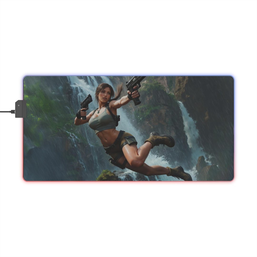 Tomb Raider LED Gaming Mouse Pad - Etsy