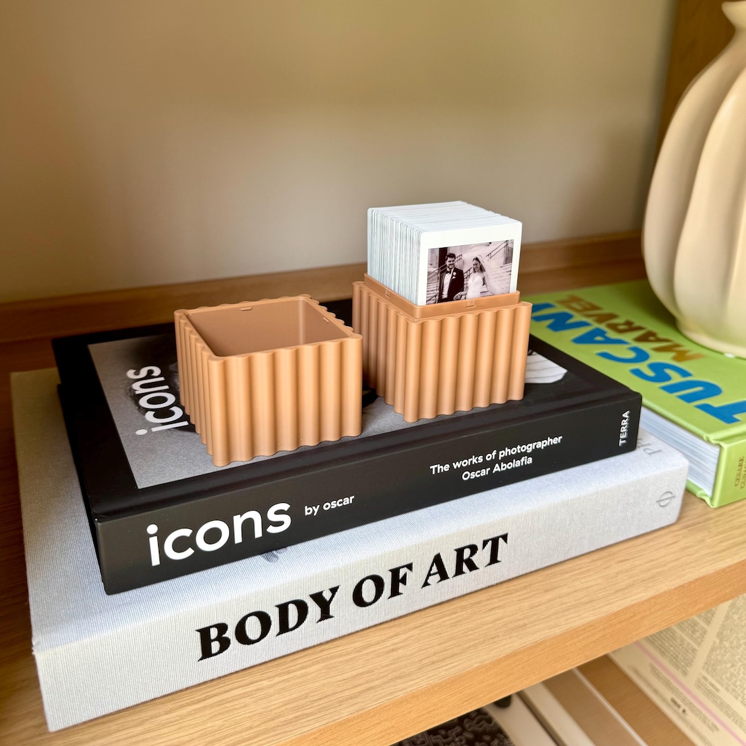 Instax Mini Film Storage Box – Compact Photo Organizer, Holds 70 Photos ...
