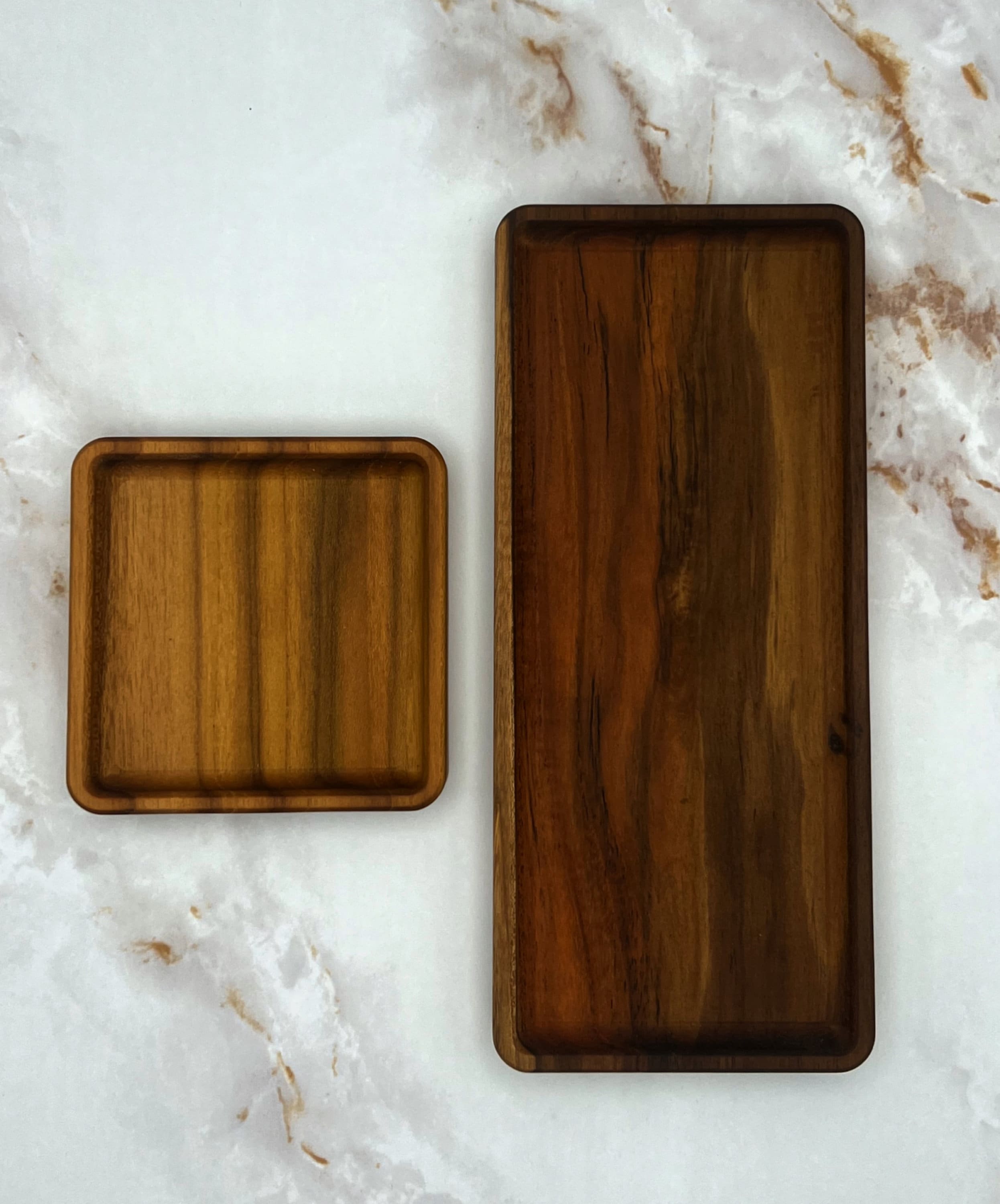 Solid Teak Serving Trays︱ideal for Gourmet Coffee, Breakfast ...