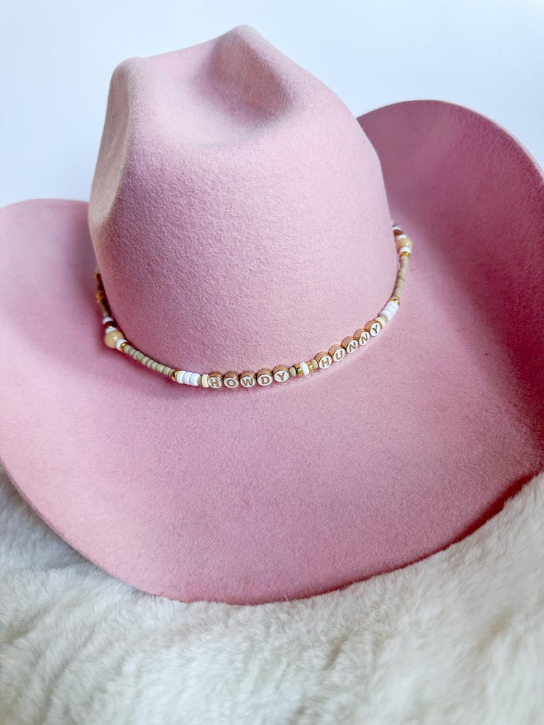 Howdy Hunny | Western Hat Band | Hat Accessory - Etsy