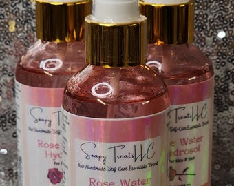 Sacred Rose Water Spray Face Toner Mist Facial Care Rose Essence - Etsy