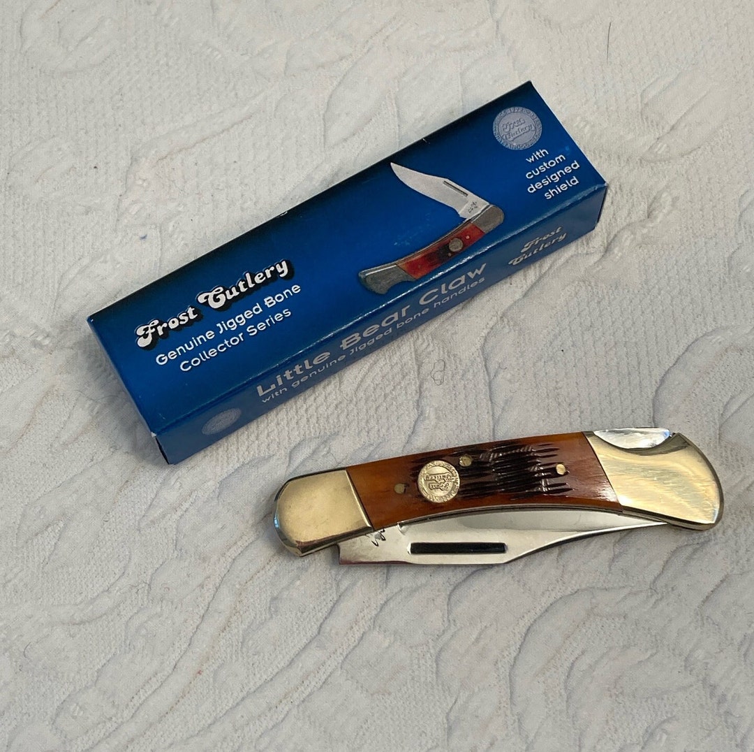 Pocket Knife . Little Bear Claw . Frost Cutlery . Collectors Knife ...