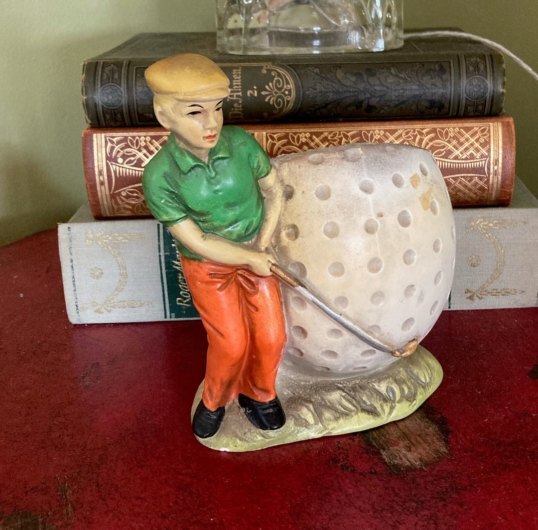 Planter . 50s Golf Planter . Golf Ball Planter . Father's Day . Golf ...