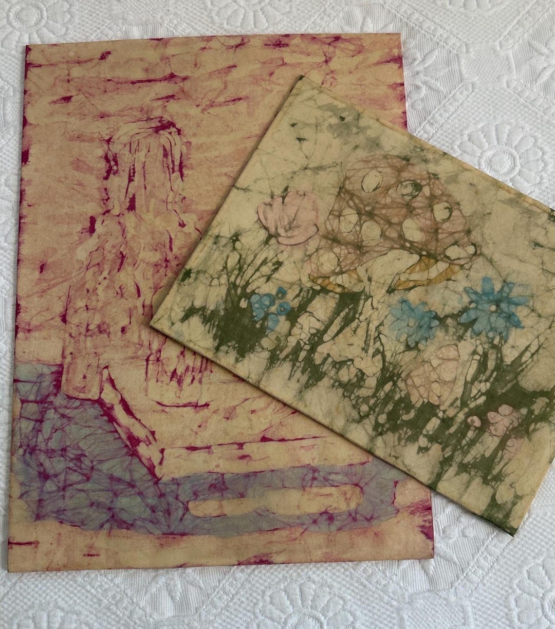 Original Batik Art From the 60s . Textile Art - Etsy