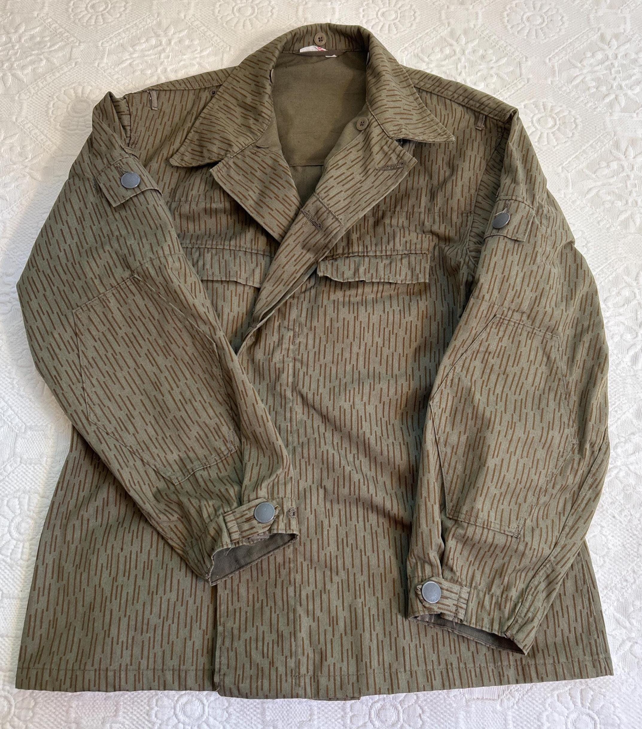 East Germany Cold War Strichtarn Camo Summer Field Jacket - Etsy