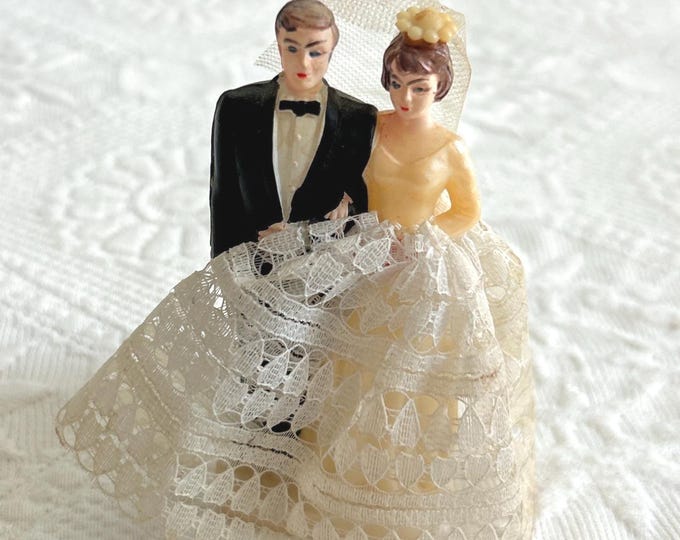 50s Cake Topper . Vintage Cake Topper . Midcentury Cake Topper - Etsy