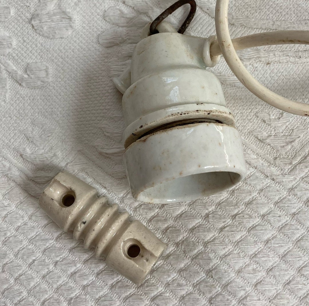 Ceramic Lamp Parts . Antique Ceramic Lamp Parts . Antique Lamp - Etsy