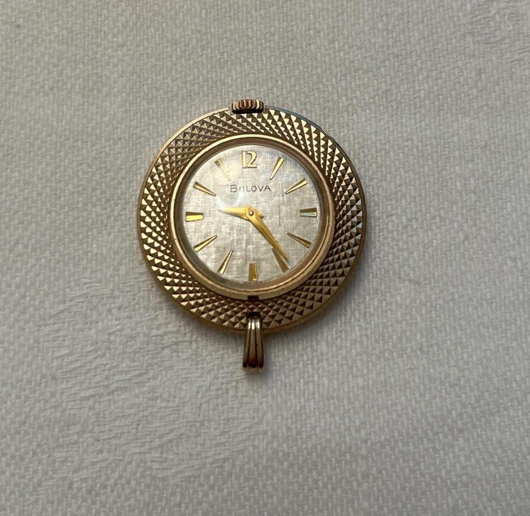 Vintage Bulova Pendant Watch . Bulova - Etsy