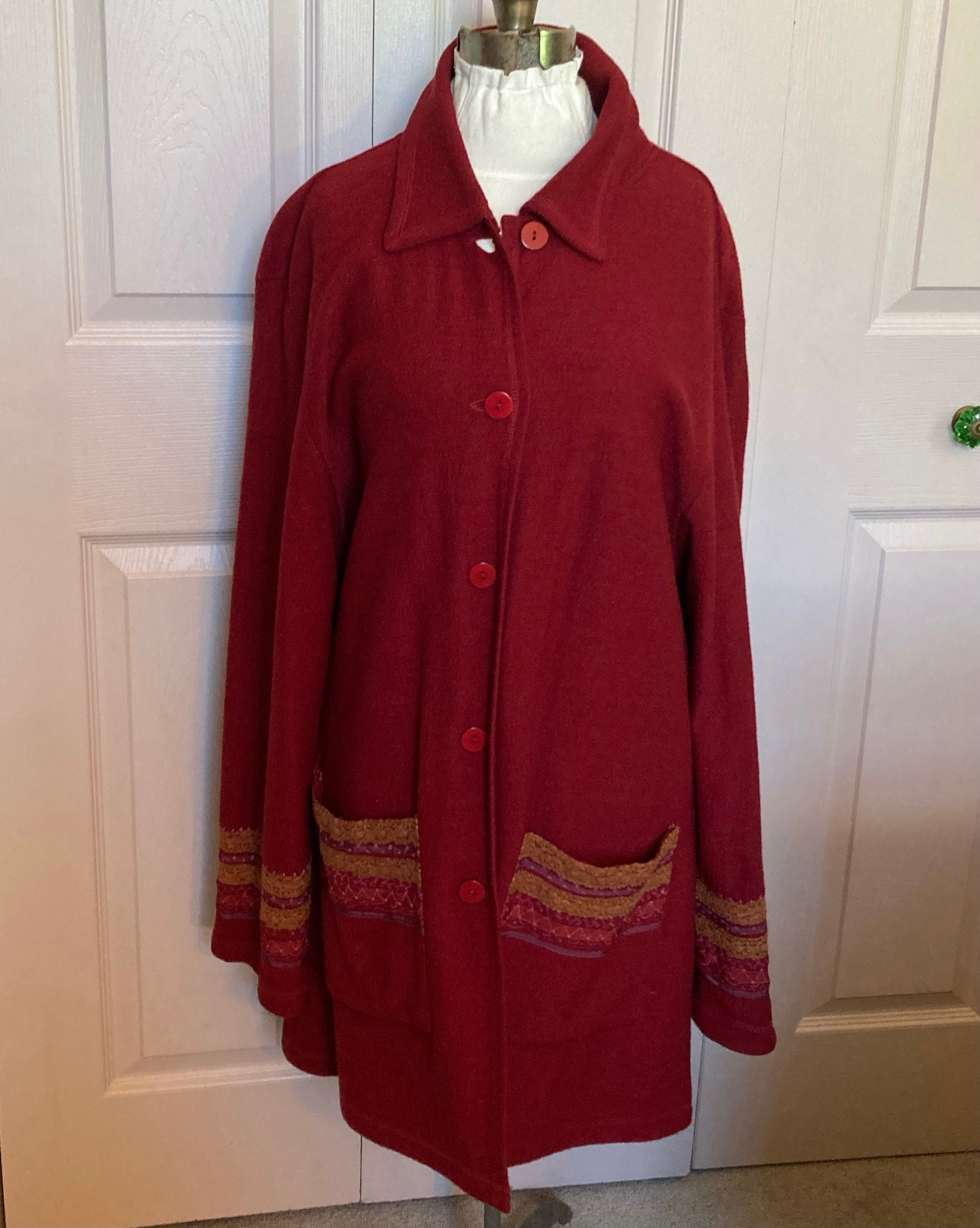 Vintage April Cornell . April Cornell Wool Jacket . Boho - Etsy