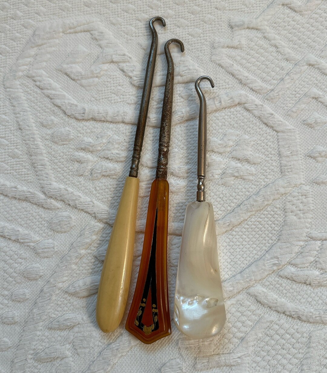 Antique Button Hook . Lot of 3 . Shoe Hook - Etsy