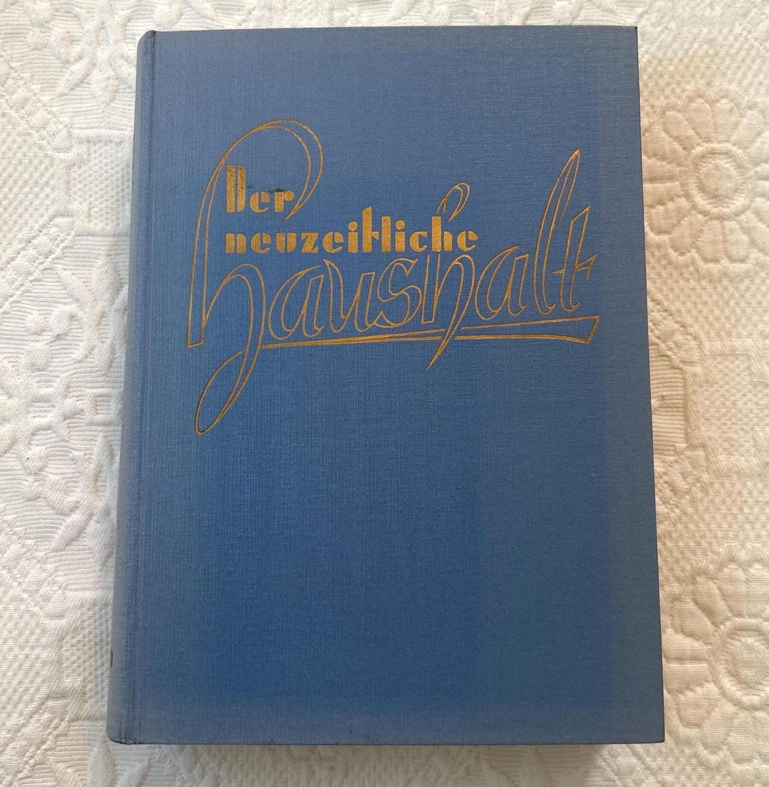 Vintage German Cookbook: 1955 Mid-century Kitchen - Etsy