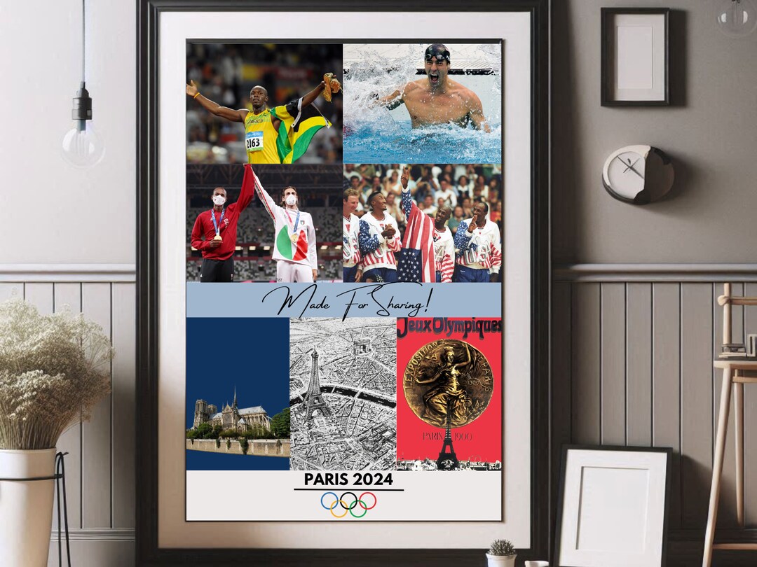 Paris 2024 Poster,olympics Poster,paris Olympics,2024 Paris File ...