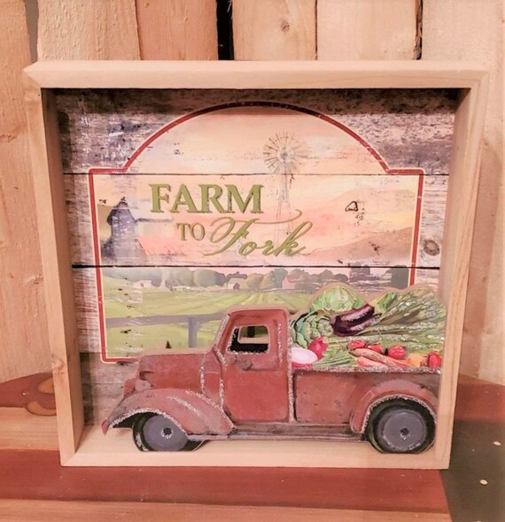 Farmhouse Sign Farm to Table Barn Farm Decor Wall Hanging | Etsy