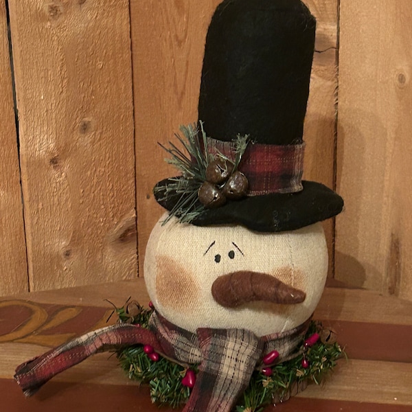 Rustic Snowman - Etsy