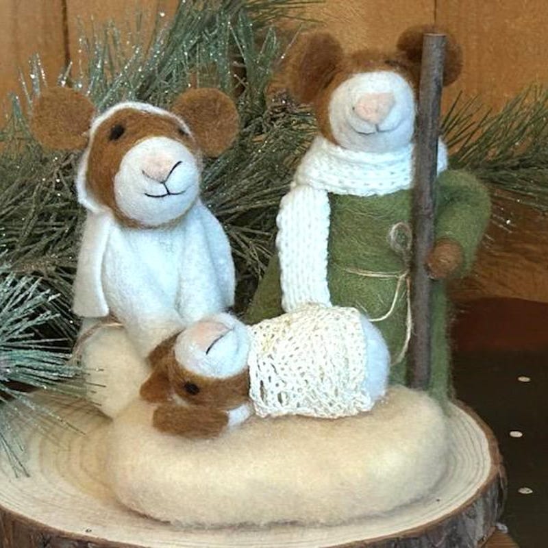 Felt Nativity - Etsy