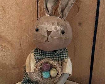 Handmade Primitive Rabbit (PREORDER) - Etsy