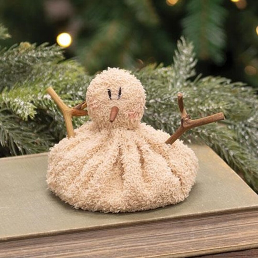 Small Primitive Country Melting Baby Snowman Winter Christmas Decor - Etsy