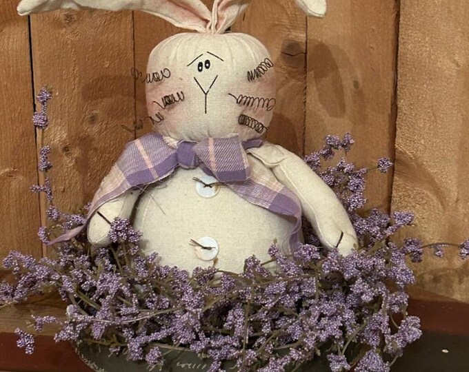 Spring Bunny Arrangement Greenery, Spring Flowers, and a Cute Chubby ...