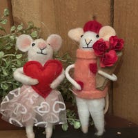 Dumbo Rat Valentines Card - Love Heart Photo (5x7 Blank Inside Card ...