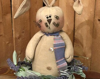 Spring Bunny Arrangement Greenery, Spring Flowers and a Cute Chubby ...