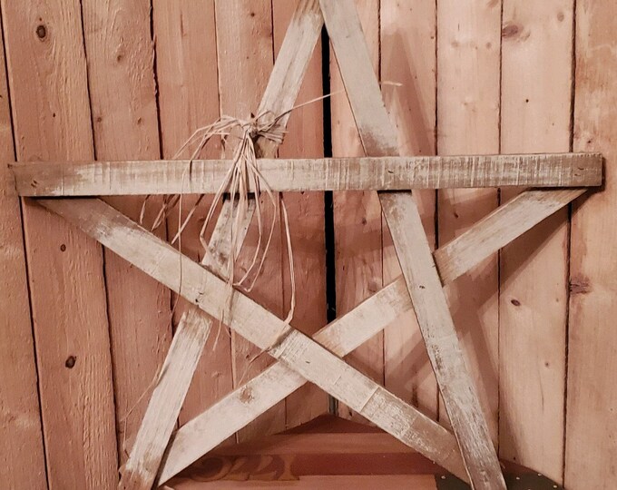 Rustic Tobacco Stick Star, Primitive Decor, Barn Star, Wall Hanging - Etsy